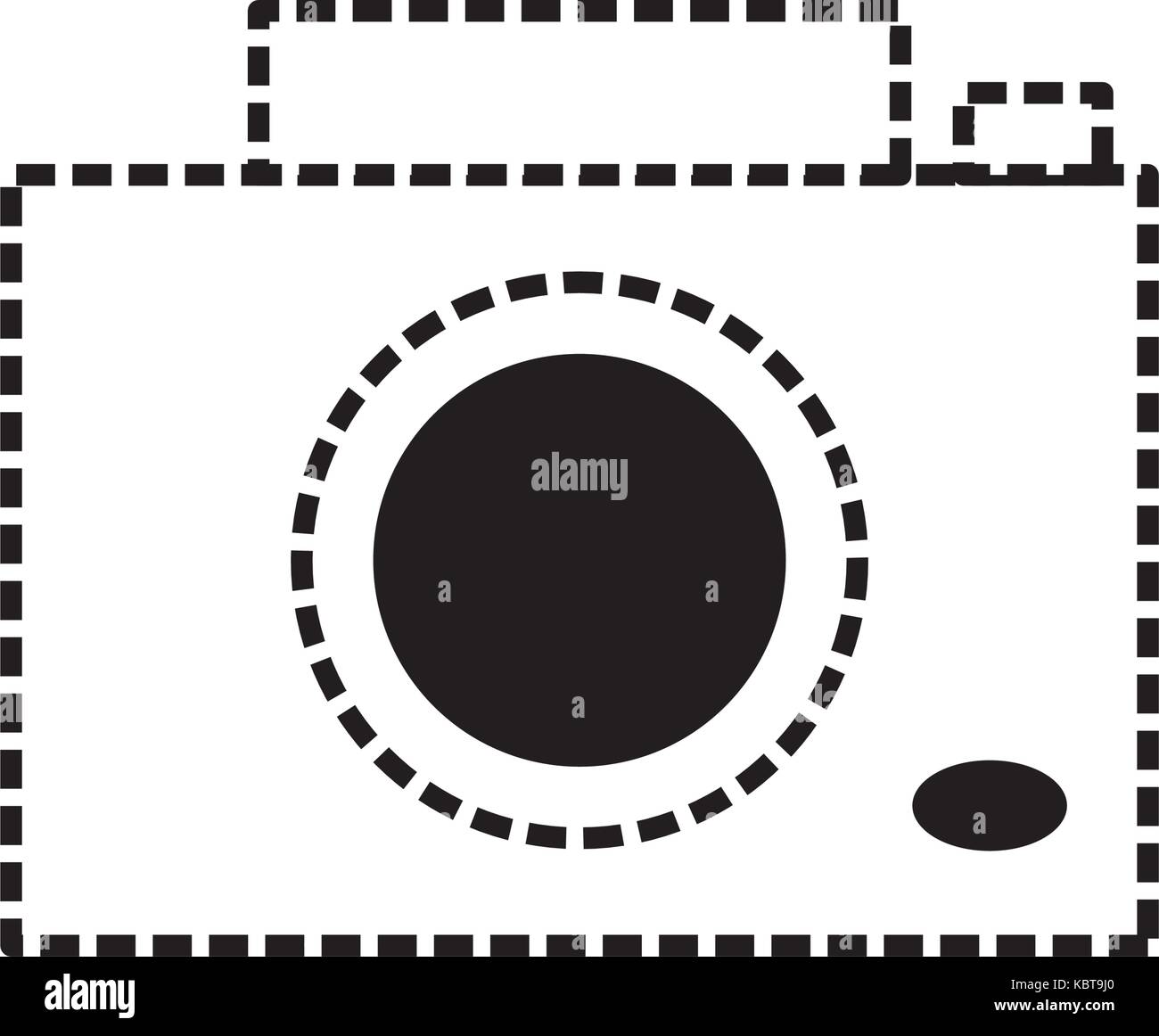 photographic camera icon over white background vector illustration ...