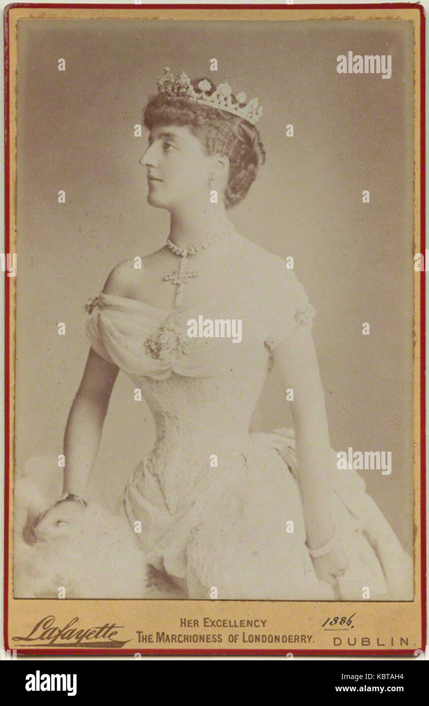 Theresa Susey Helen Talbot, 6th Marchioness of Londonderry (cabinet ...