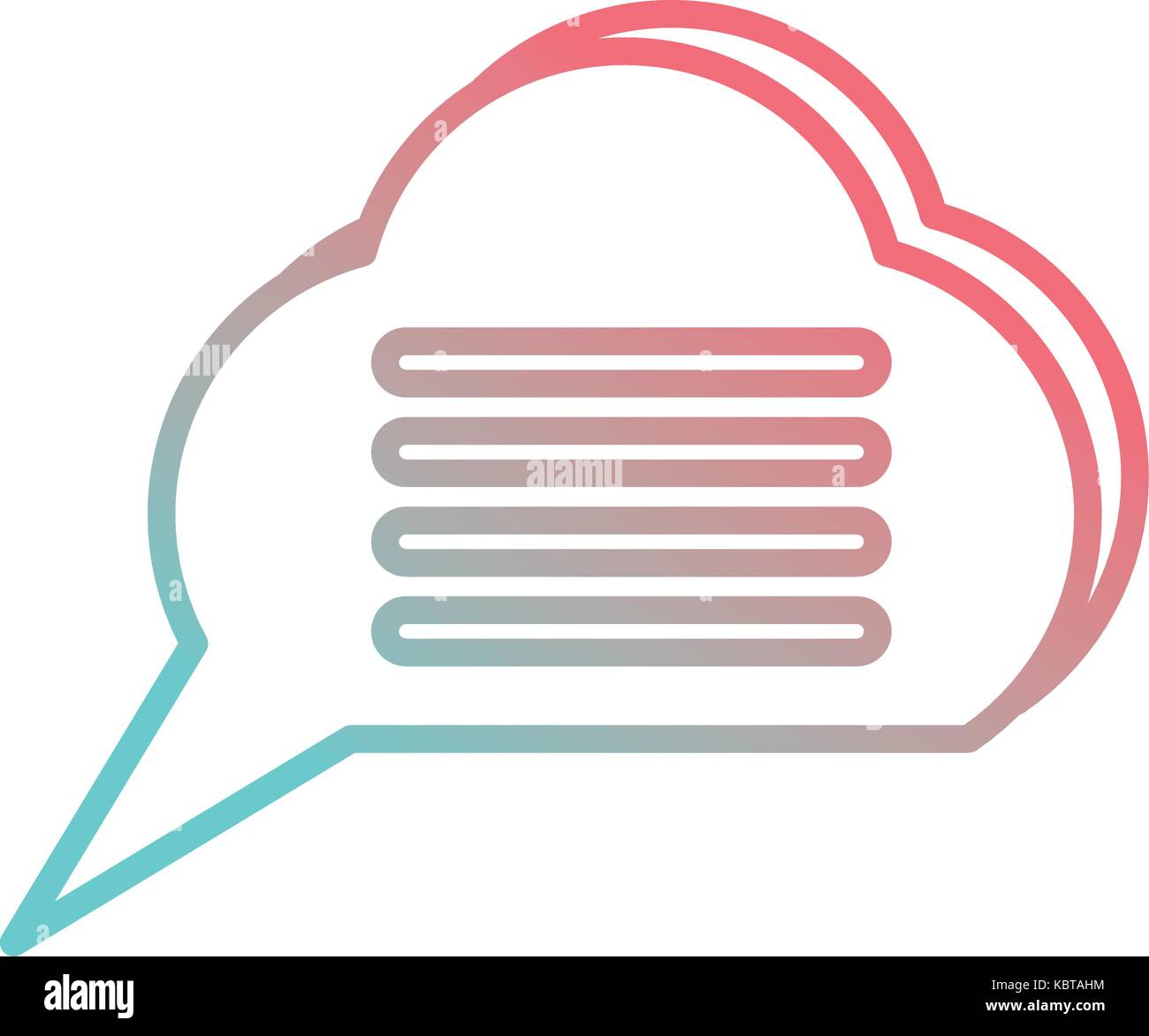 speech cloud icon Stock Vector Image & Art - Alamy