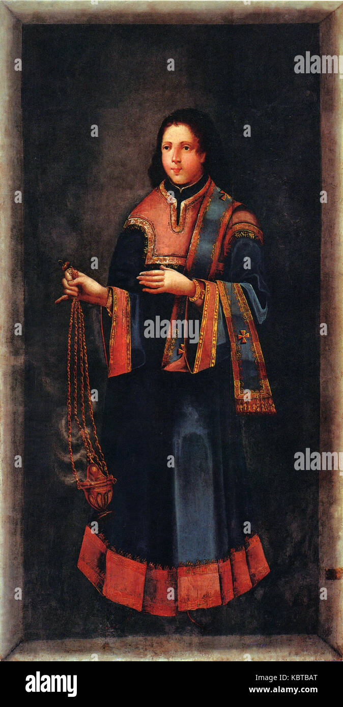 St Stephen by Ioann Wasilewski (1815, Belarusian school Stock Photo - Alamy