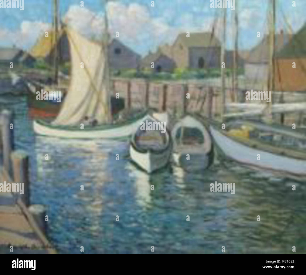 1917 At The Warf Stock Photo - Alamy