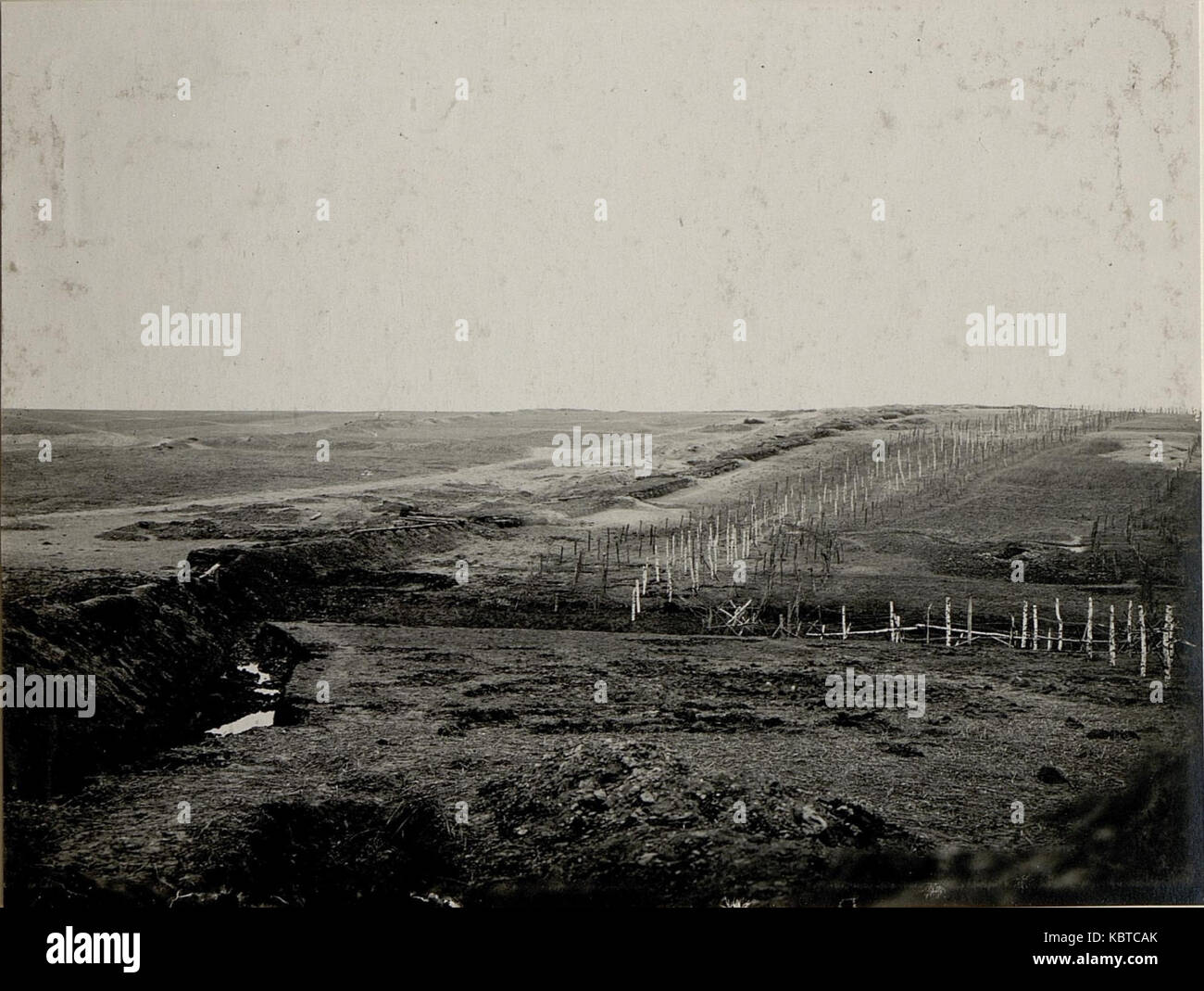 Stellungen des III) 89 Baon von einer Flankierungsanlage des II) 89 ...