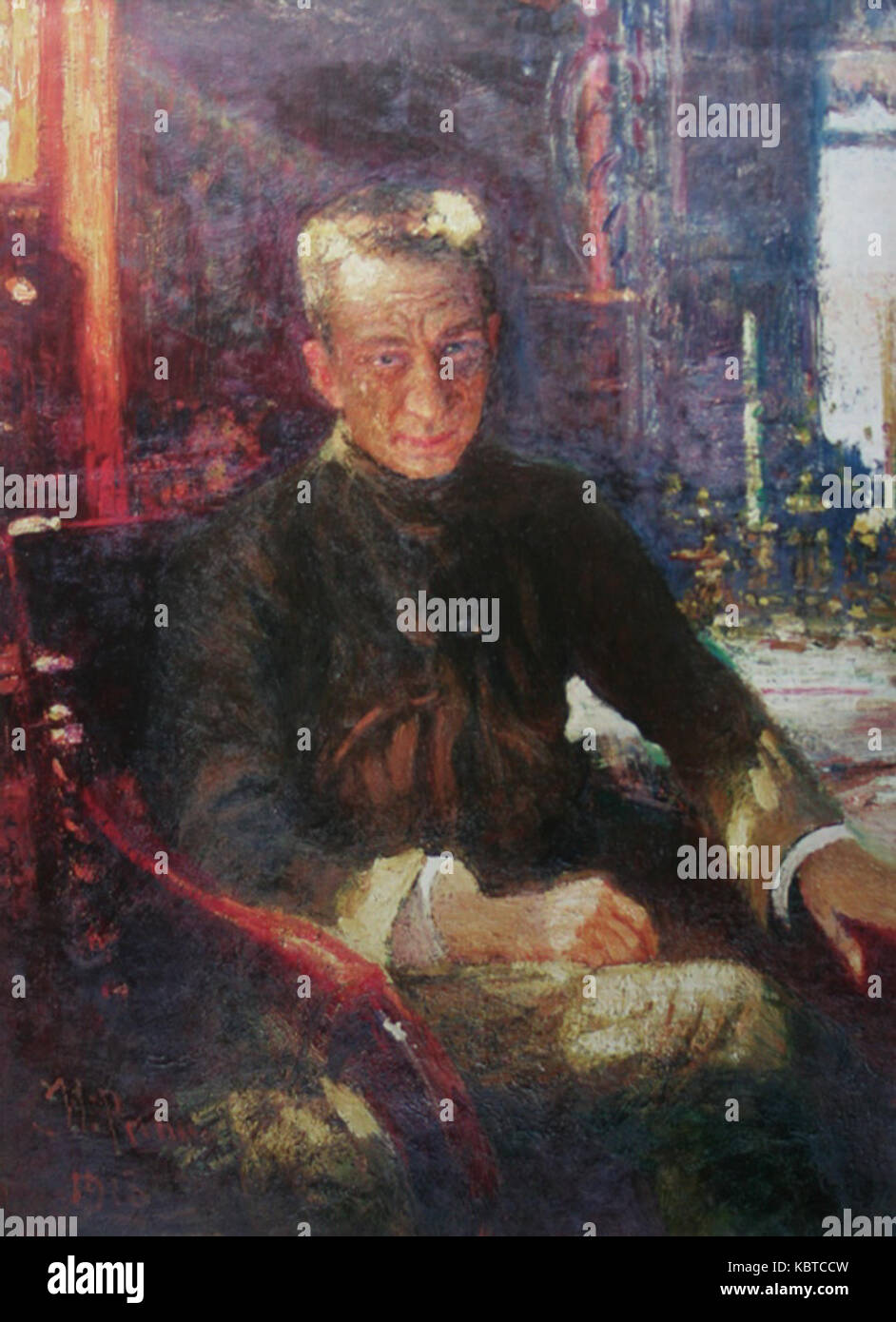 Kerensky Repin, 1918 Stock Photo - Alamy