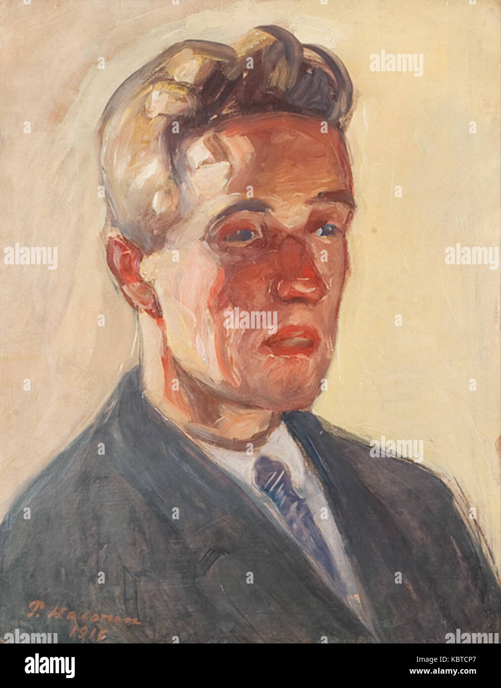 Pekka Halonen Juhani Siljo (1916 Stock Photo - Alamy