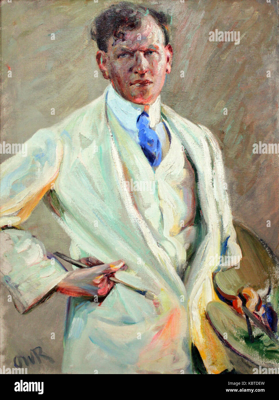 1909 Roederstein Portrait Jakob Nussbaum Stock Photo - Alamy