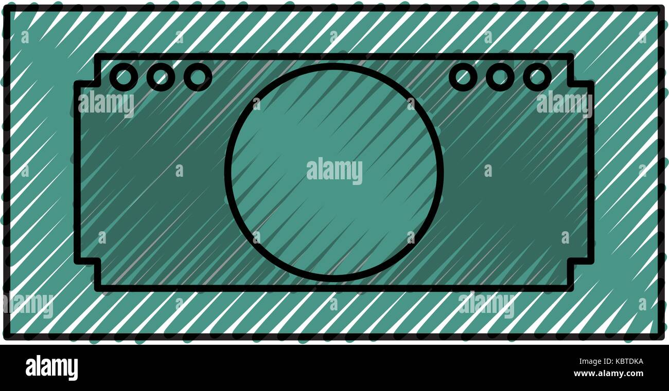 money bill icon over white background vector illustration Stock Vector ...