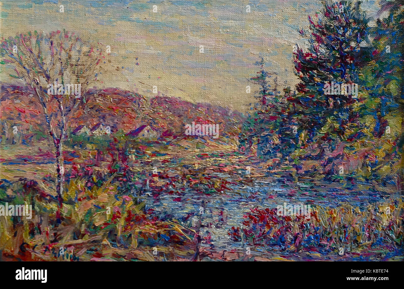 New England Homestead Seasonal Series 4 of 4 by Charles C. McKim Stock ...