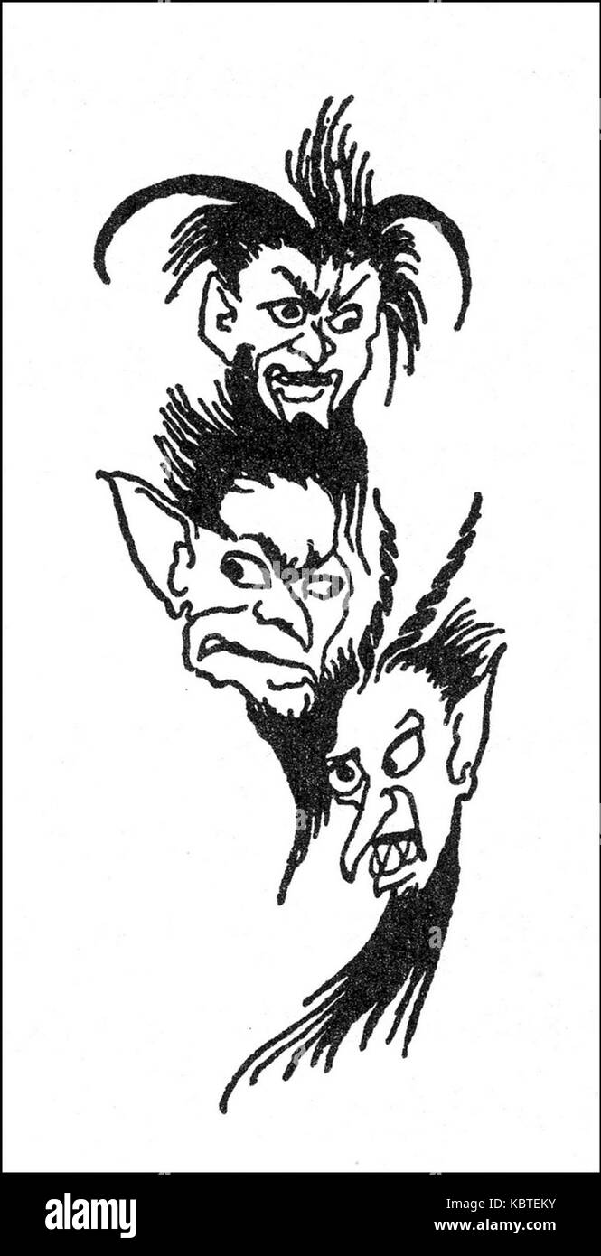 This image refers to a work by Arthur Rackham, an illustrator known for ...