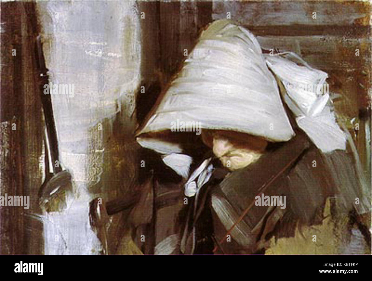 Anders Zorn Old Anne Stock Photo - Alamy