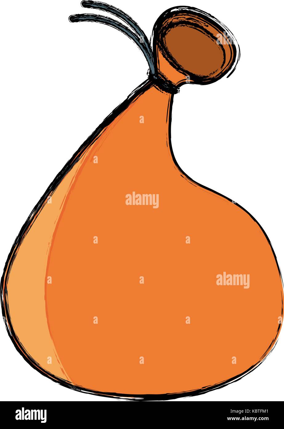 money sack icon over white background vector illustration Stock Vector ...