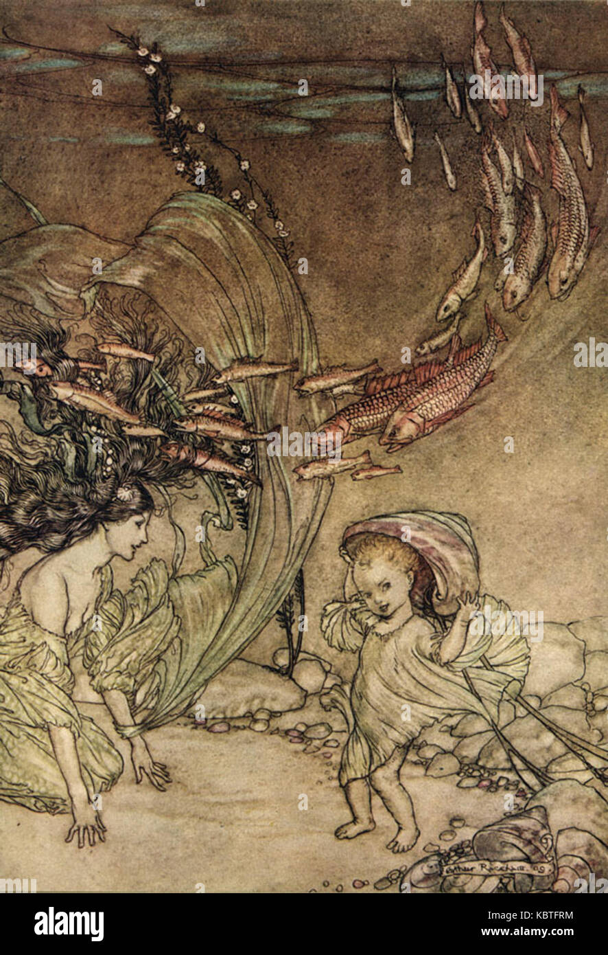 Arthur Rackham 1909 Undine (4 of 15 Stock Photo - Alamy