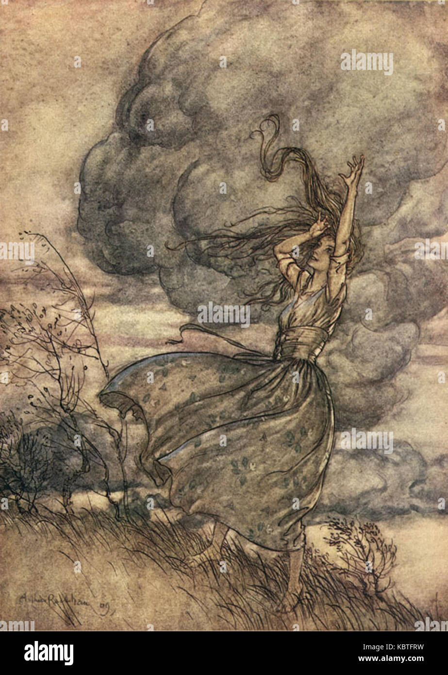 Arthur Rackham 1909 Undine (9 of 15 Stock Photo - Alamy