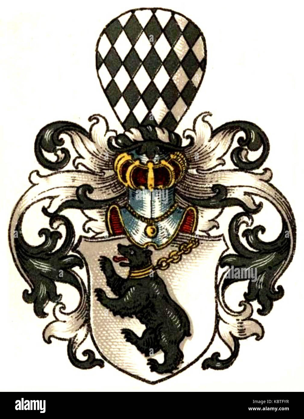 Bar (Baer) Wappen 1 Stock Photo - Alamy