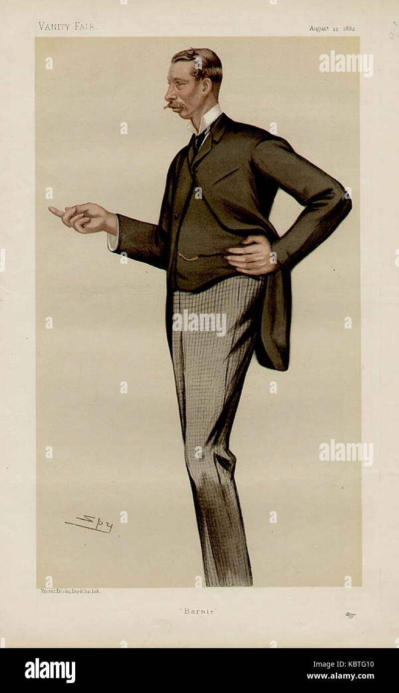 Bernard FitzPatrick Vanity Fair 1882 08 12 Stock Photo - Alamy