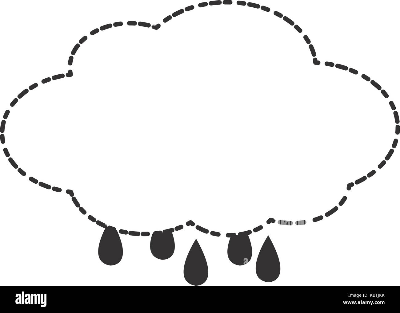 cloud icon over white background vector illustration Stock Vector Image ...