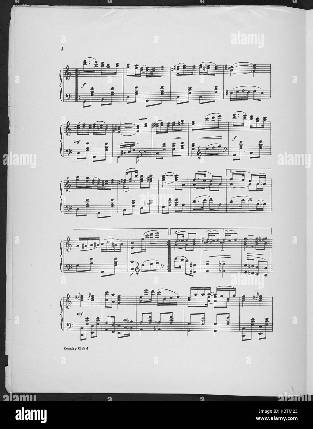 Country Club rag 3 Stock Photo - Alamy