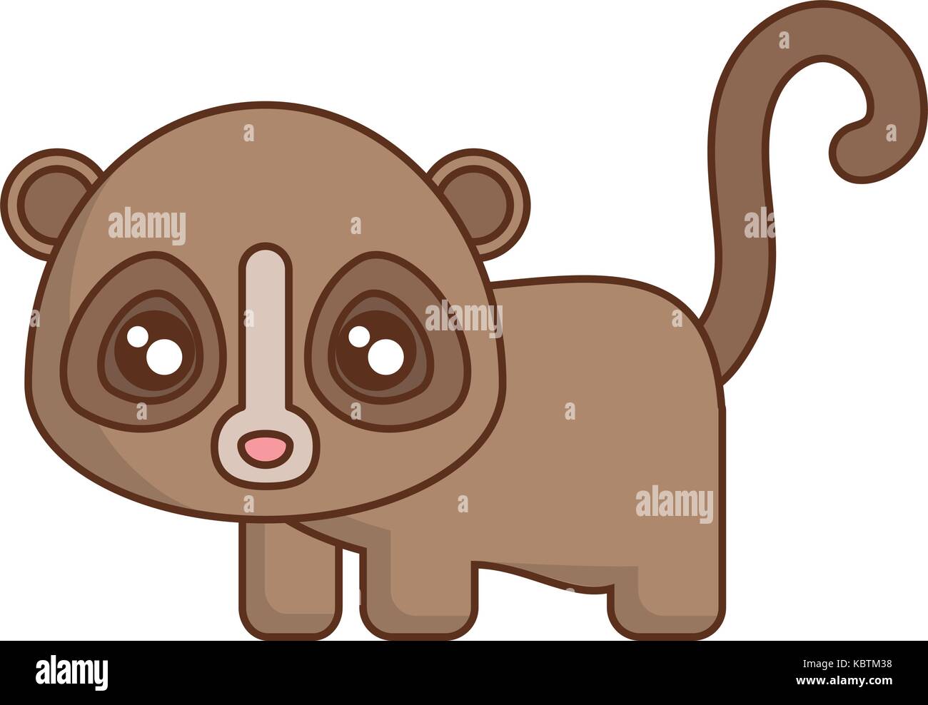 cute spectacled bear icon over white background colorful design vector ...
