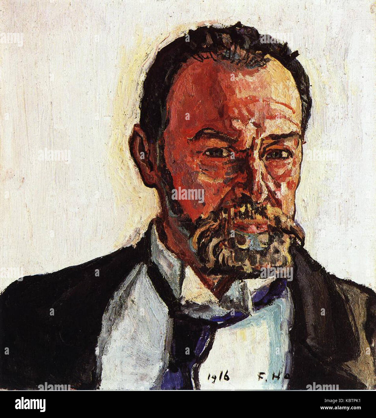 Self portrait ferdinand hodler hi-res stock photography and images - Alamy