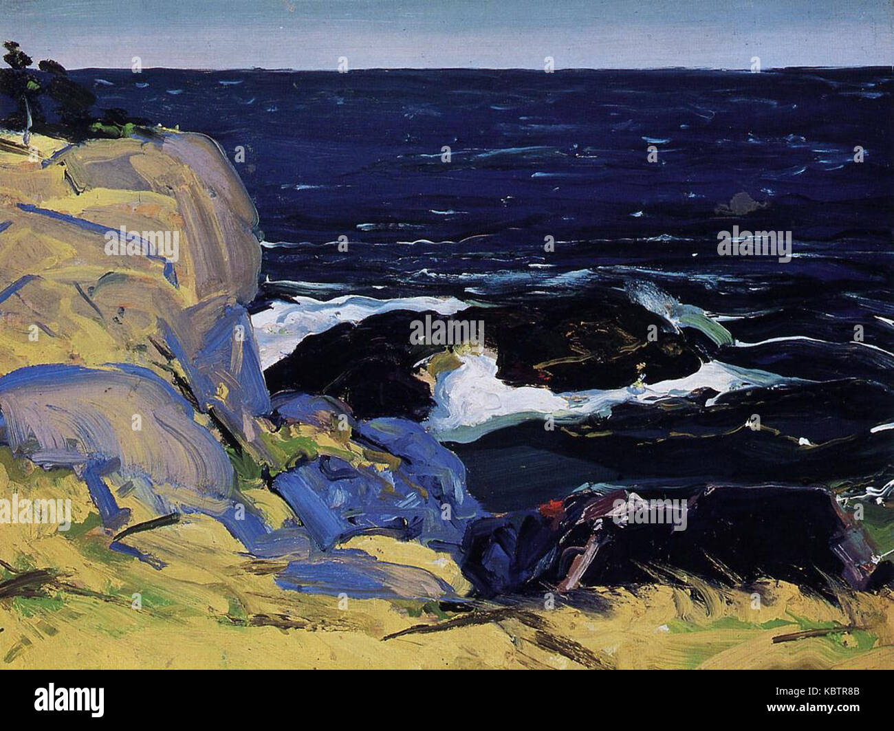 George Bellows West Wind Stock Photo - Alamy