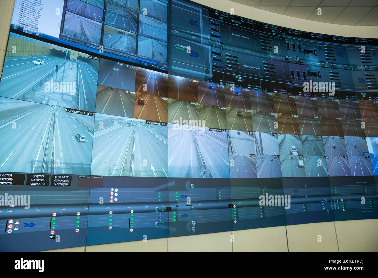 Security surveillance screens hi-res stock photography and images - Alamy