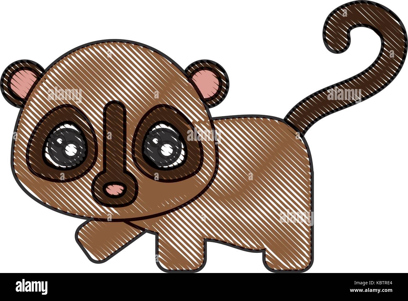 cute spectacled bear icon over white background colorful design vector ...