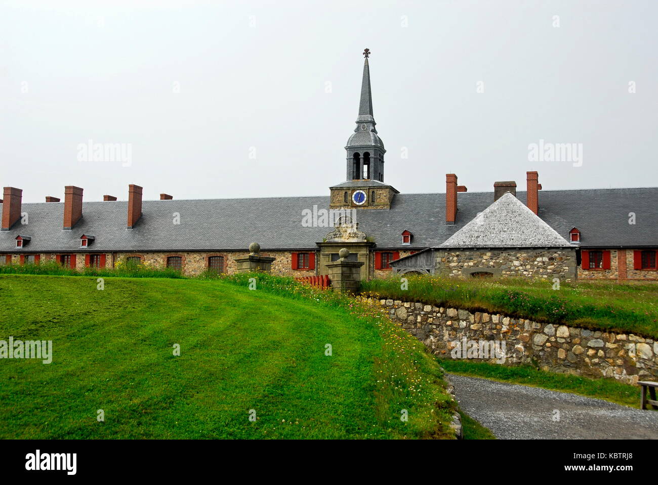 King's Bastion Barracks at the Living history museum of the French ...