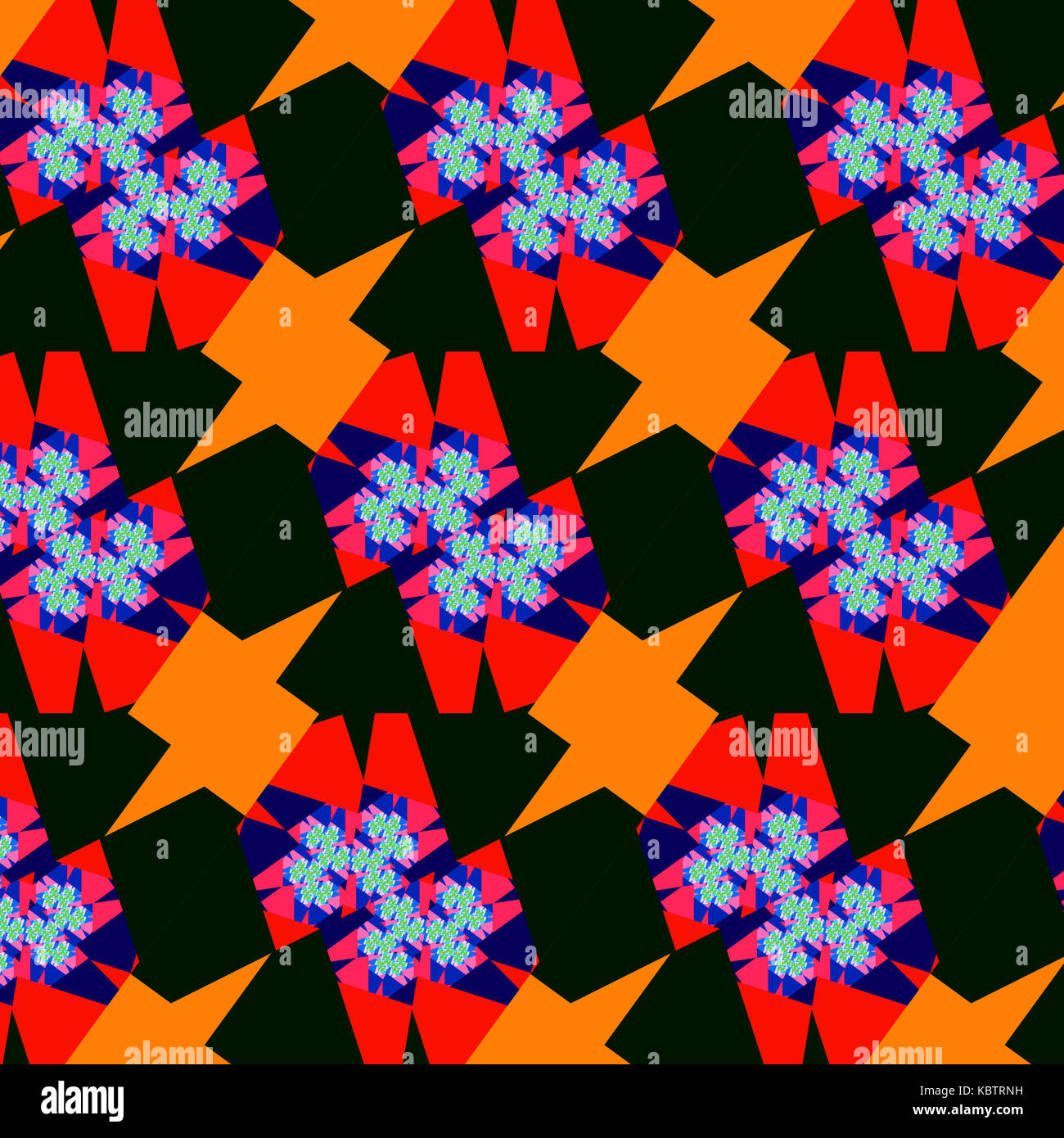 Abstract shapes on black background Stock Photo - Alamy