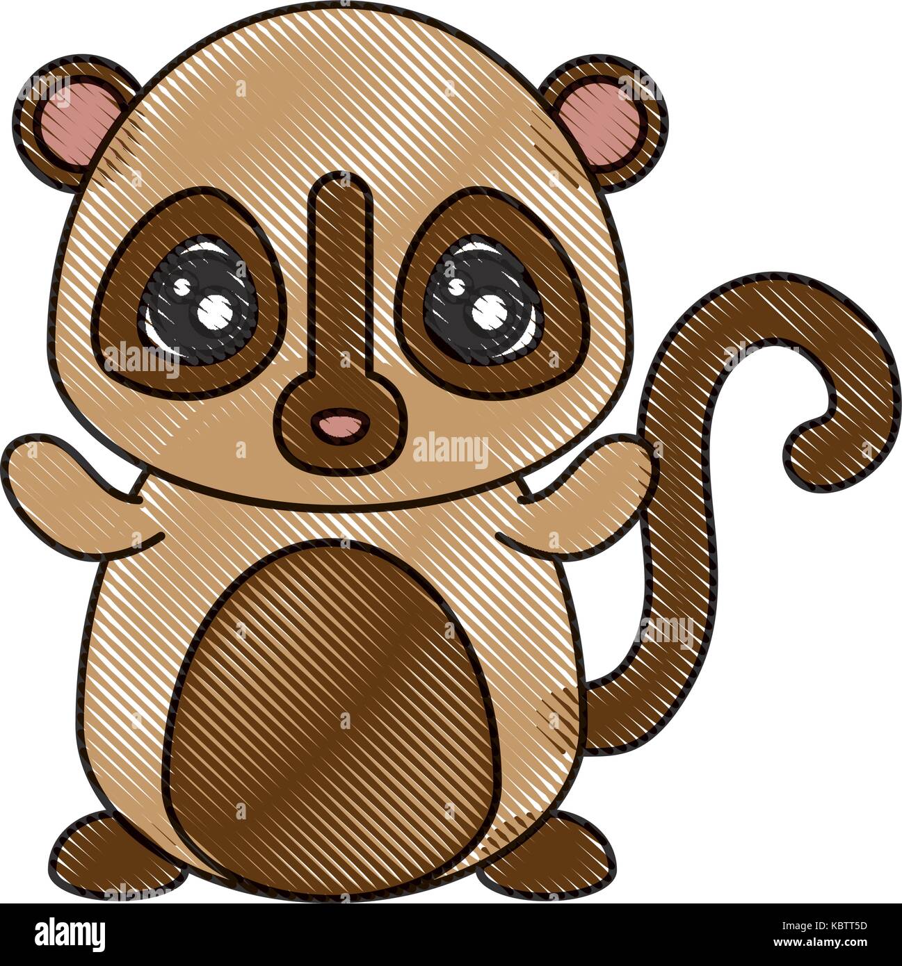 cute spectacled bear icon over white background colorful design vector ...