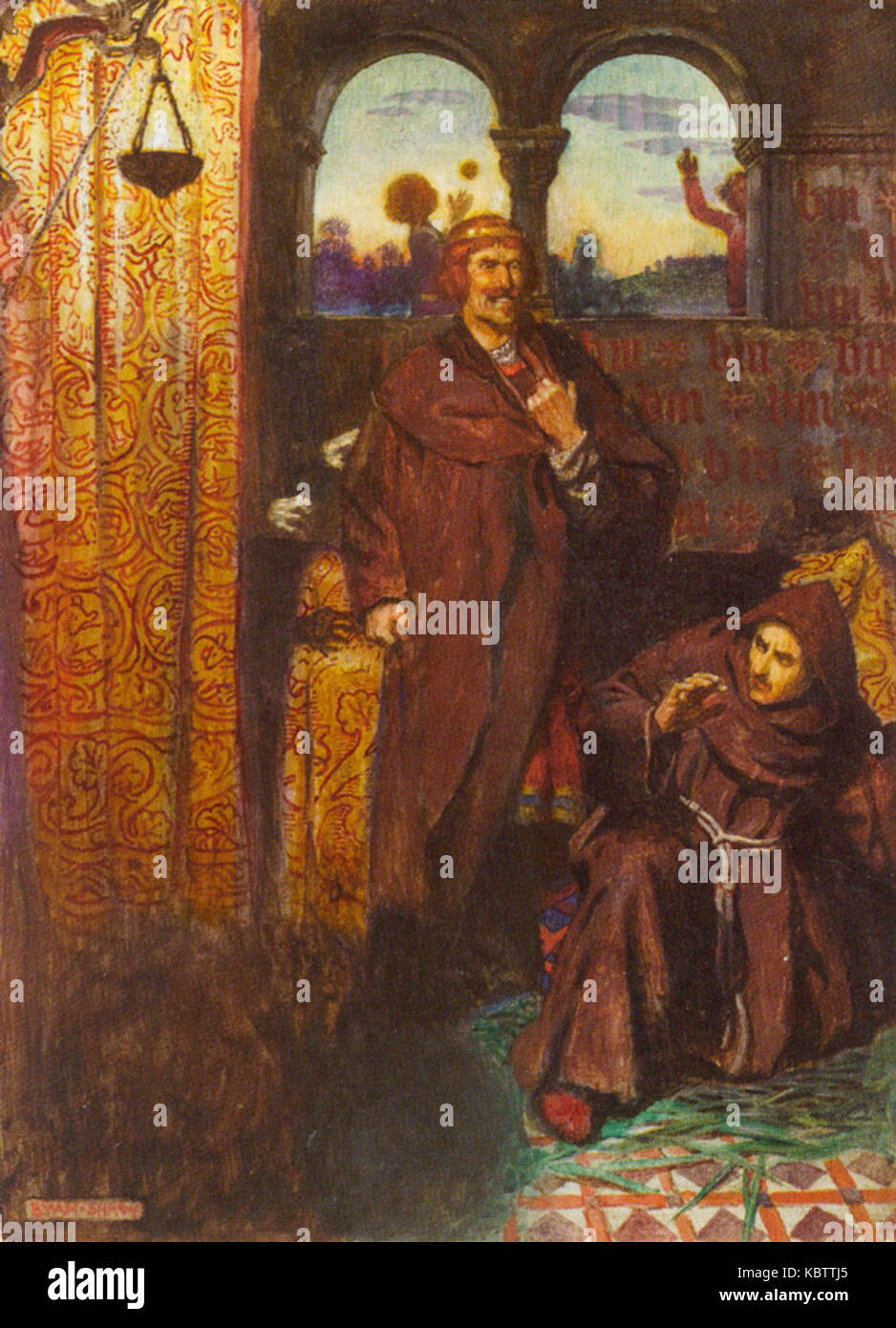 John Liston Byam Shaw 017 Stock Photo - Alamy