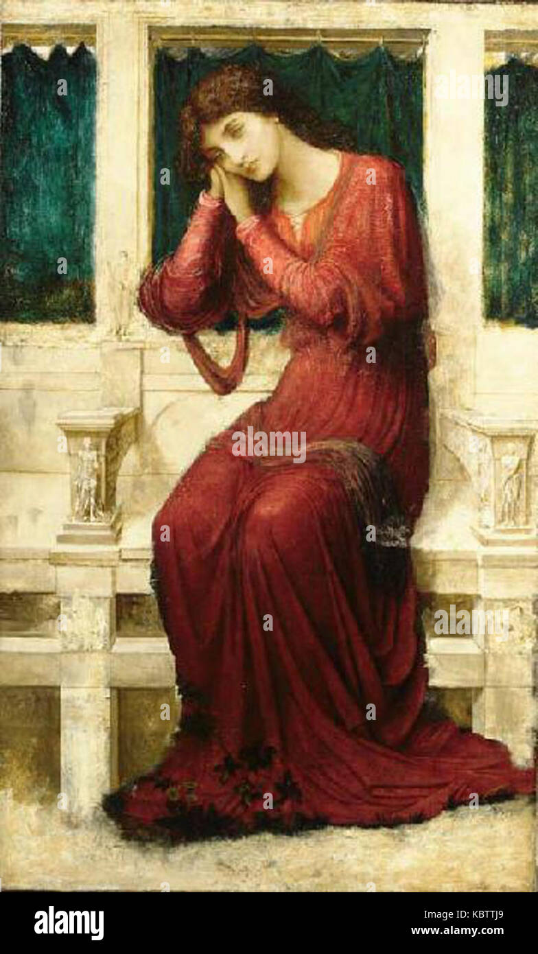 John Melhuish Strudwick28 Stock Photo - Alamy