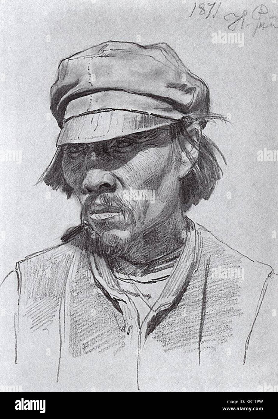 Kalmyk by Repin Stock Photo - Alamy