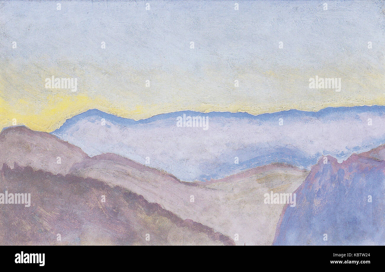 Kolo Moser's *Semmeringlandschaft mit Blick zur Rax* (Semmering ...
