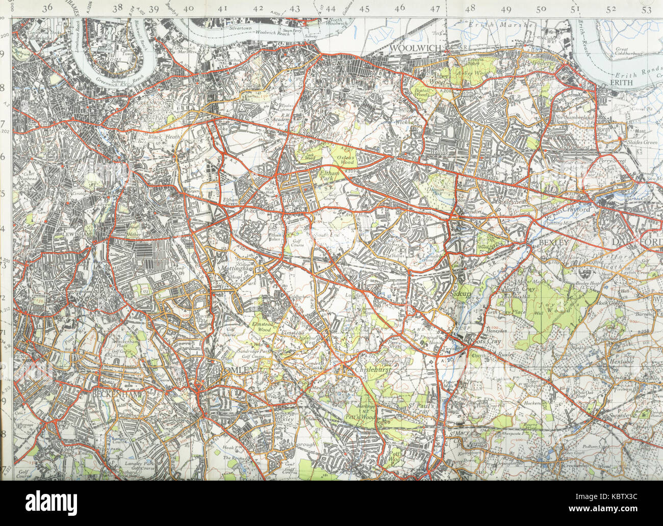Map nw hi-res stock photography and images - Alamy
