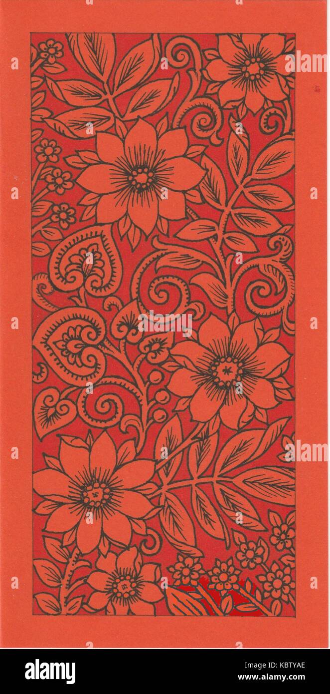 Blumen orange-rot HF Stock Vector Image & Art - Alamy