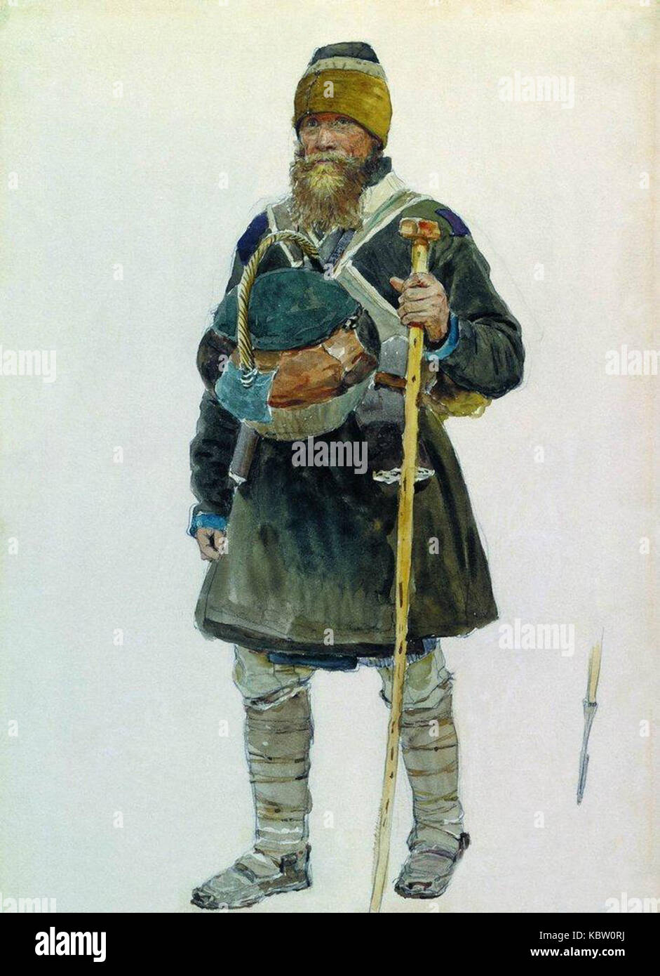 Pilgrim by Repin Stock Photo - Alamy