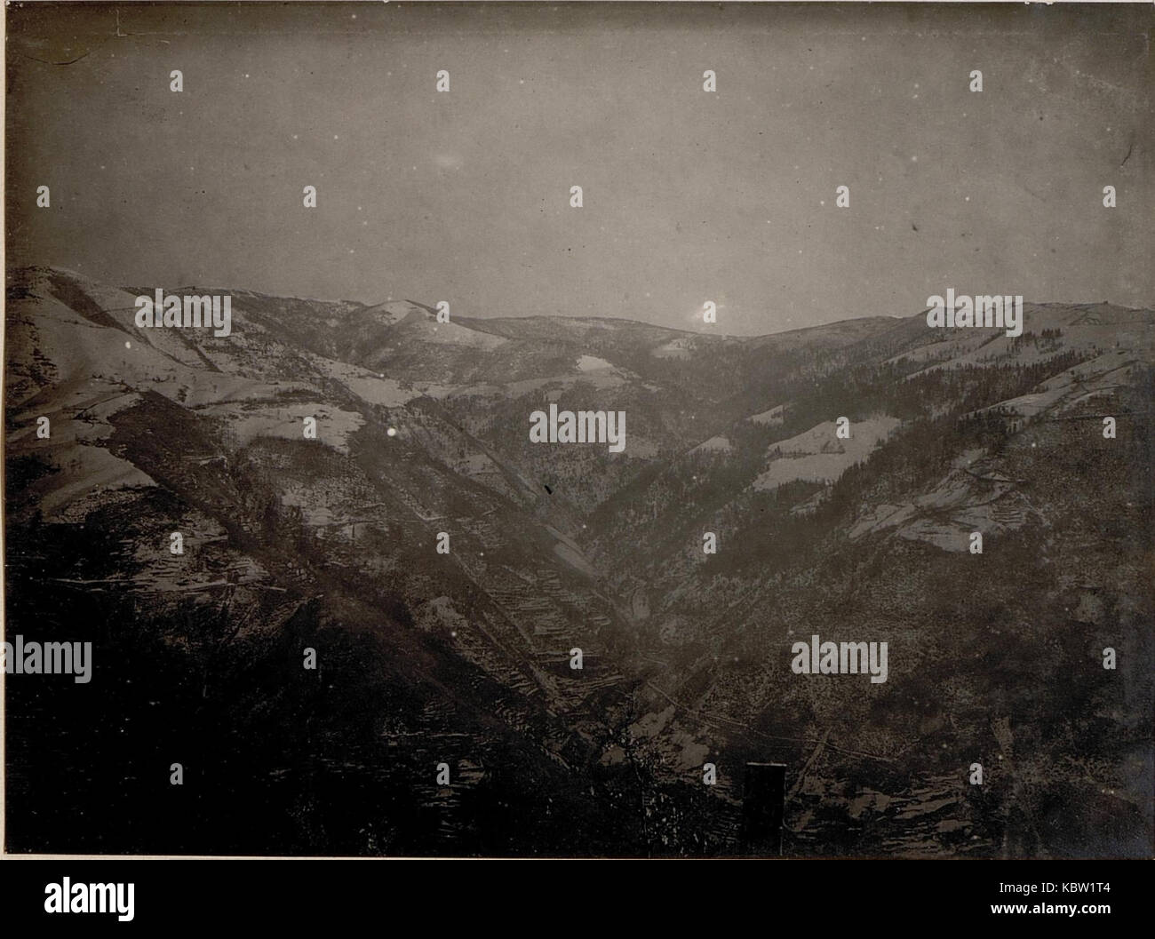 Panorama, Col del Rosso. Standpunkt Monte Spiel. (2 Teilbild zu WK1 ...