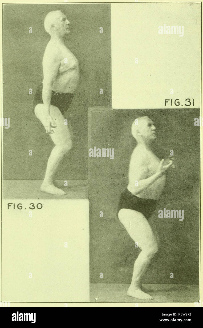 Tensing Exercises Fig30 Stock Photo - Alamy