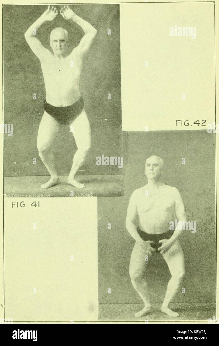Tensing Exercises Fig41 Stock Photo - Alamy