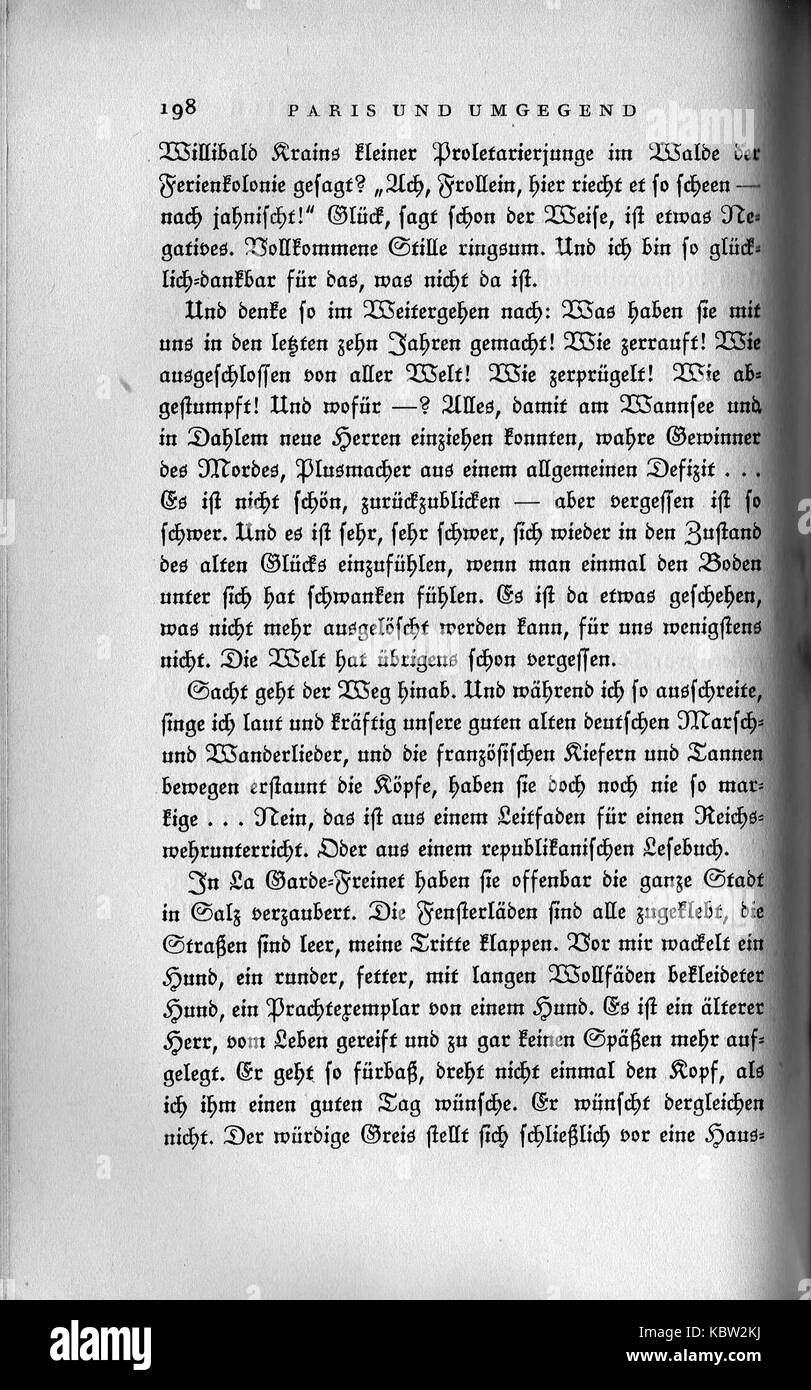 Tucholsky Mit 5 PS 198 Stock Photo - Alamy