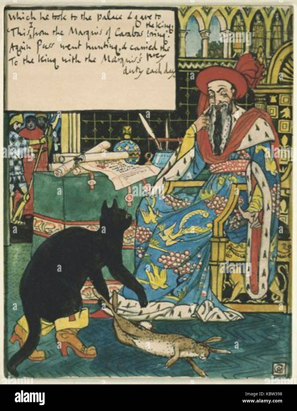 Walter Crane Cat03 Stock Photo - Alamy