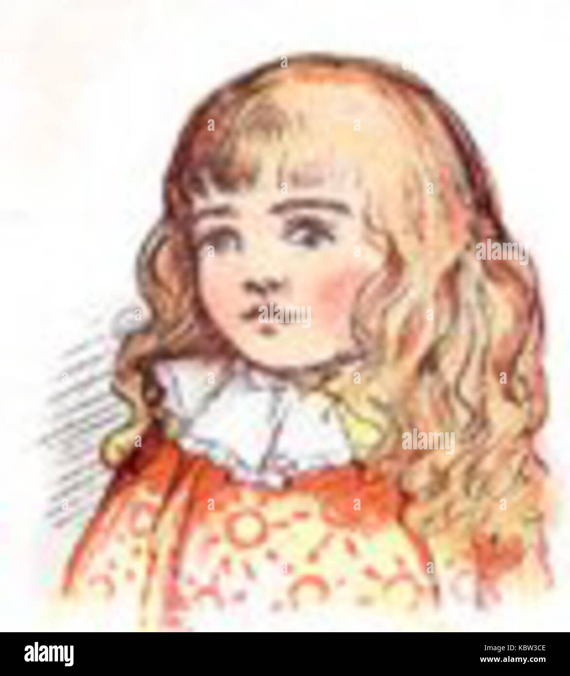 Young Victorian Child Stock Photo - Alamy