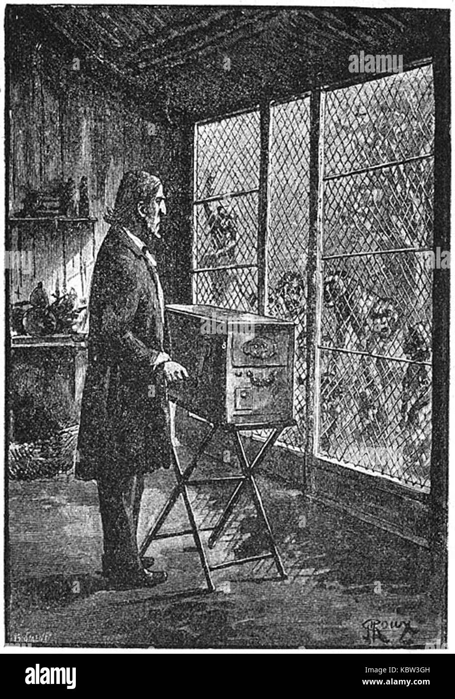 'The Village in the Treetops' by George Roux 17 Stock Photo - Alamy