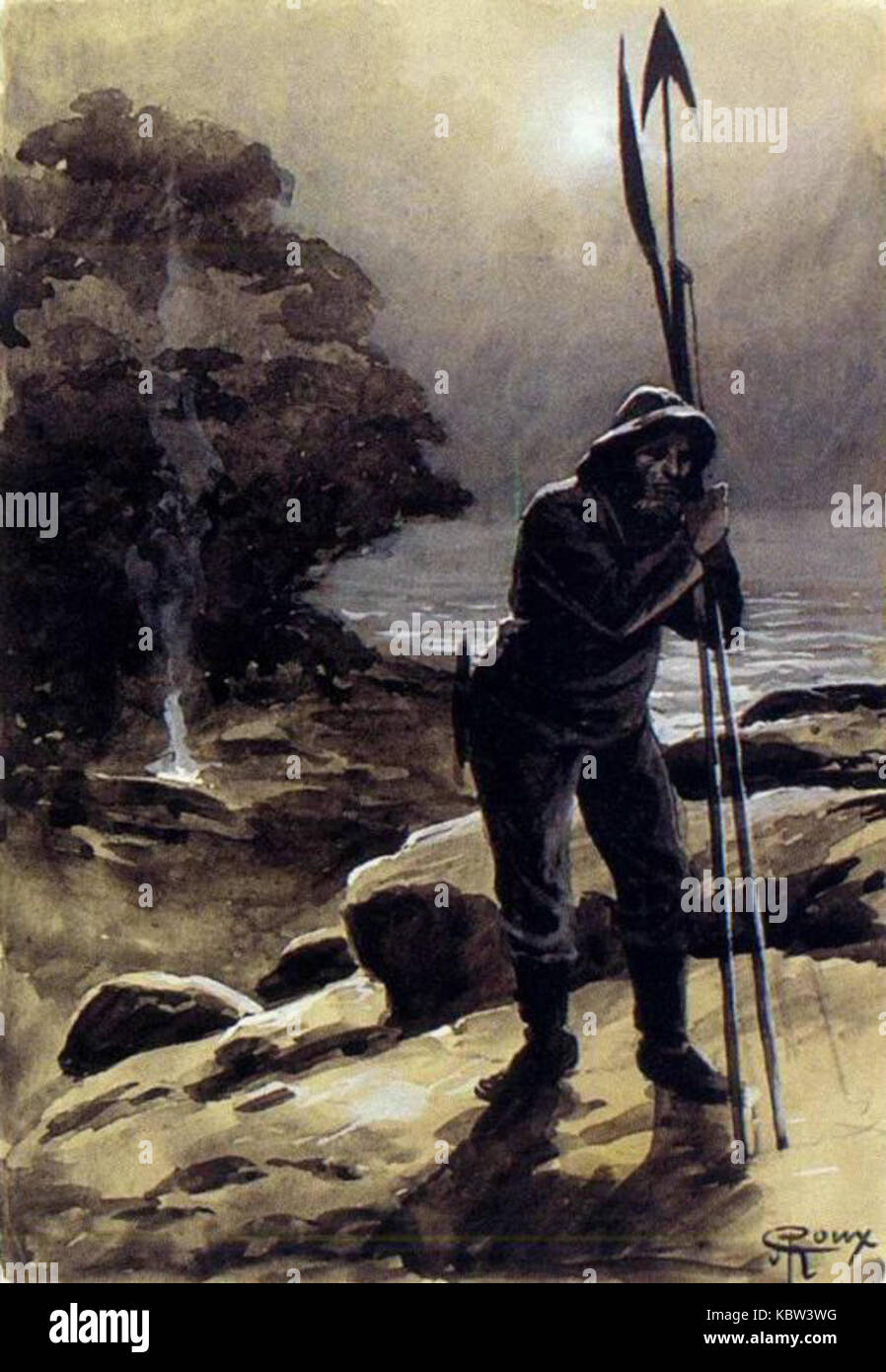 'The Sea Serpent' by George Roux 18 Stock Photo - Alamy