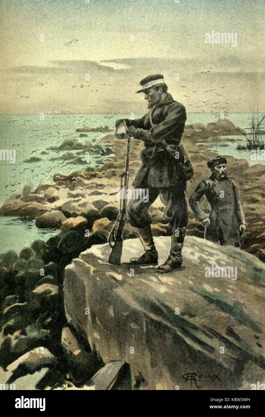 'The Sphinx of the Ice Fields' by George Roux 24 Stock Photo - Alamy