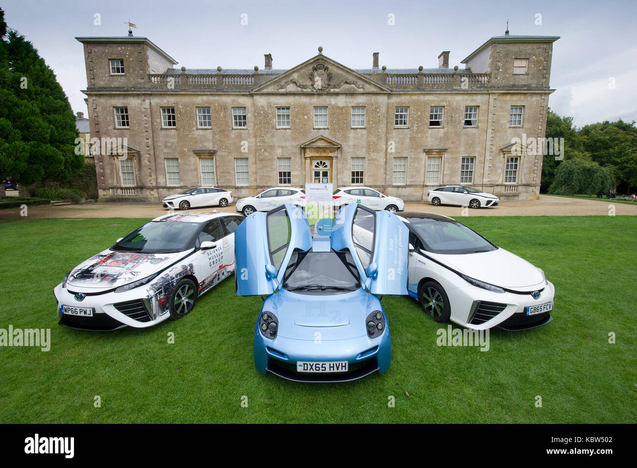 A selection of hydrogen powered cars including models from Riversimple ...