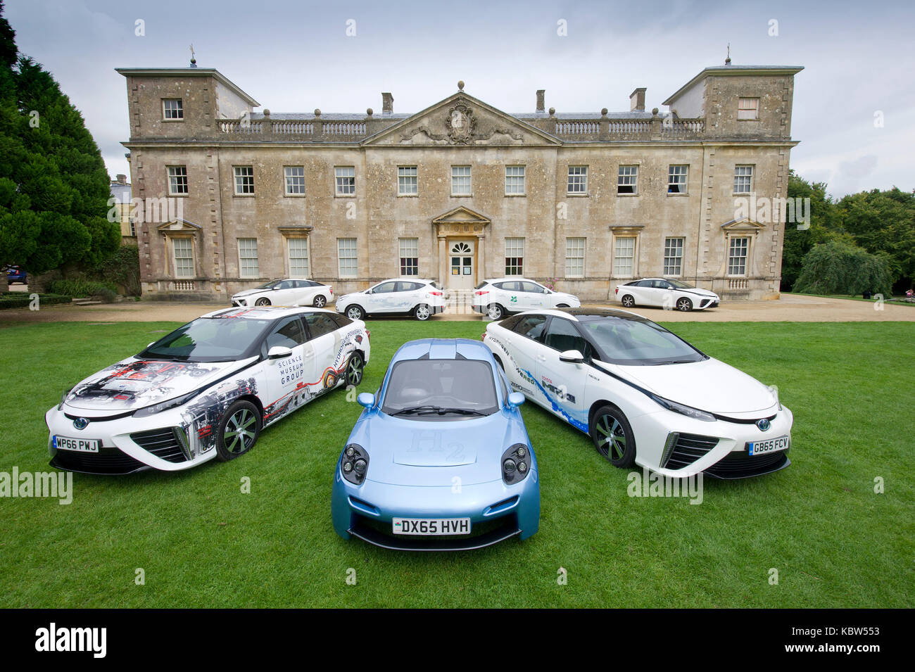 A selection of hydrogen powered cars including models from Riversimple ...