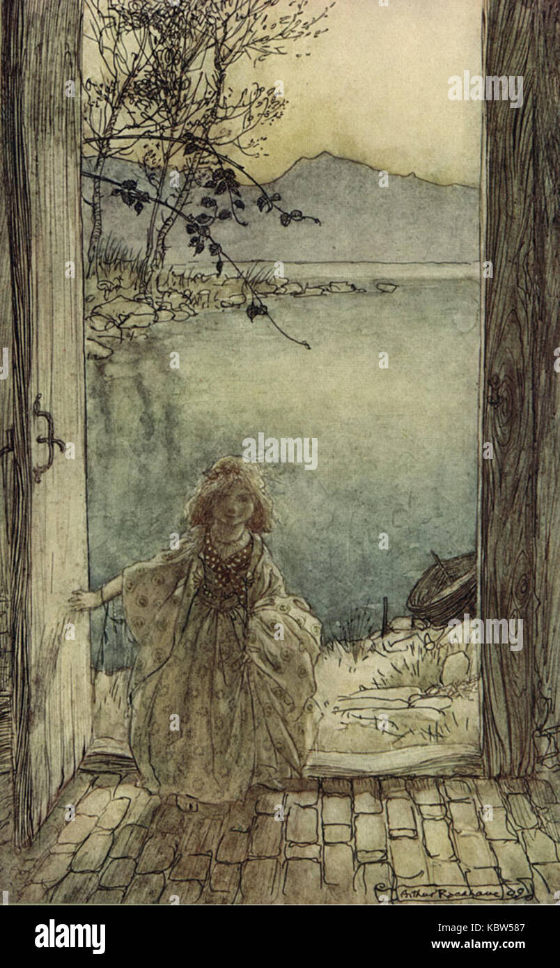 Undine illustration hi-res stock photography and images - Alamy