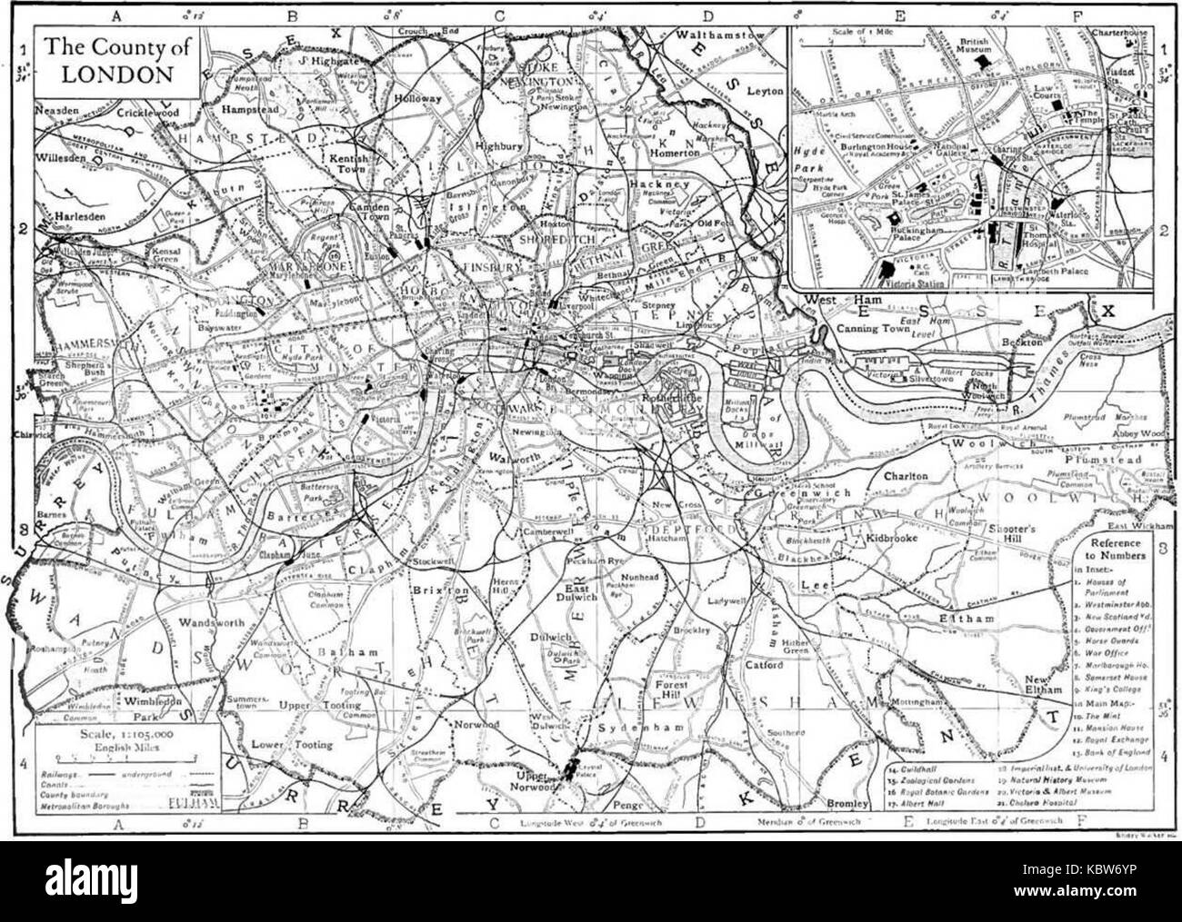 London cultural building Black and White Stock Photos & Images - Alamy