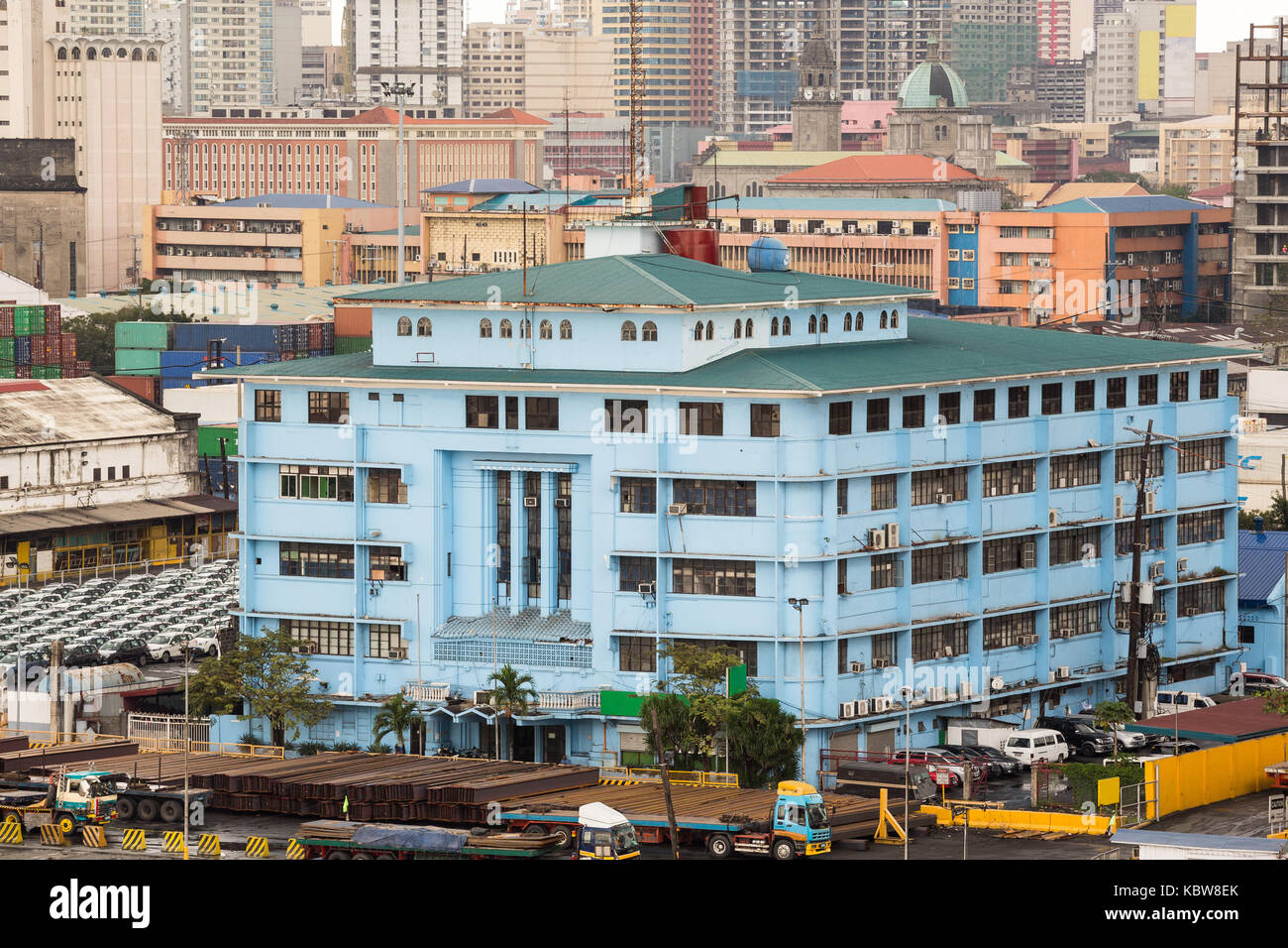 Manila Cityscape and downtown in the Philippines Stock Photo - Alamy