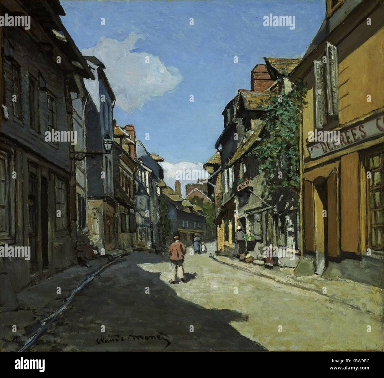 Claude Monet Rue de la Bavolle, Honfleur Stock Photo - Alamy